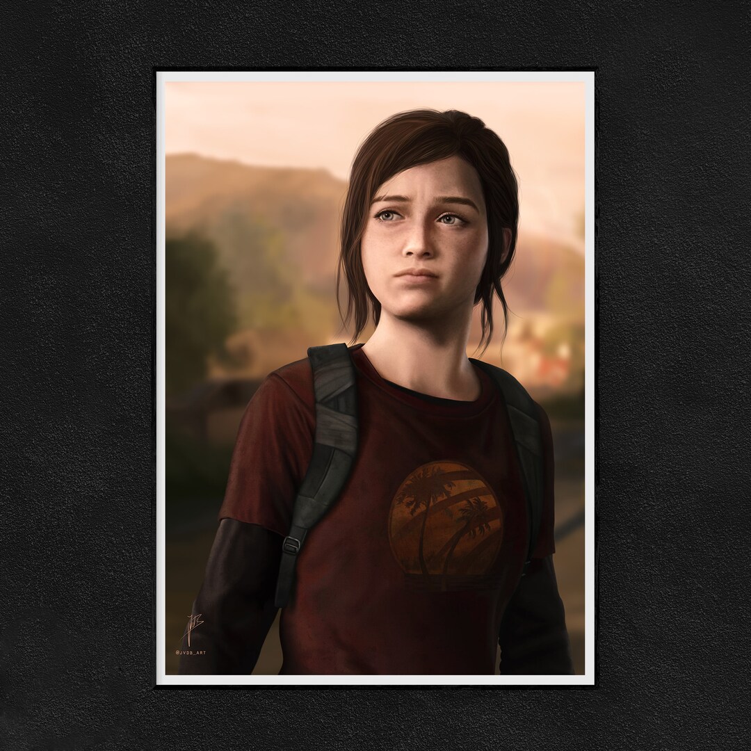 ELLIE WILLIAMS A3 Drawing the Last of Us Part I - Etsy