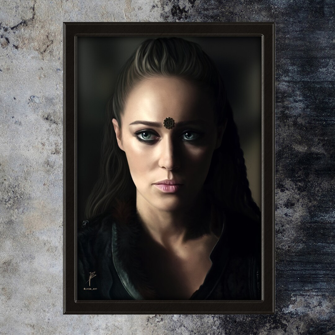 LEXA DRAWING A3 | Alycia Debnam-carey | Digital Art Print | Fanart ...