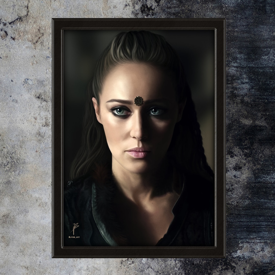LEXA DRAWING A4 13x18cm Alycia Debnam-carey Digital Art Print Fanart ...