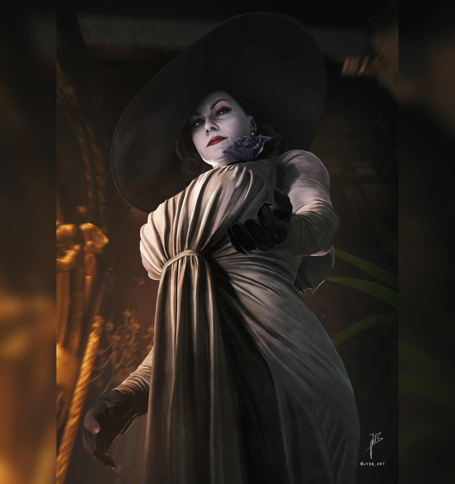 LADY DIMITRESCU A4 13x18cm Drawing Digital Art Print - Etsy