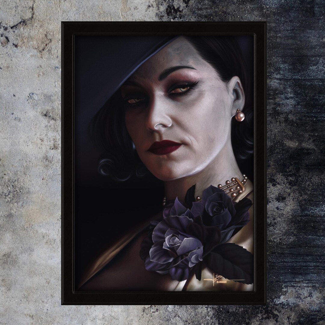 ALCINA DIMITRESCU | A3 | Drawing | Digital Art Print | Lady D | Fanart ...