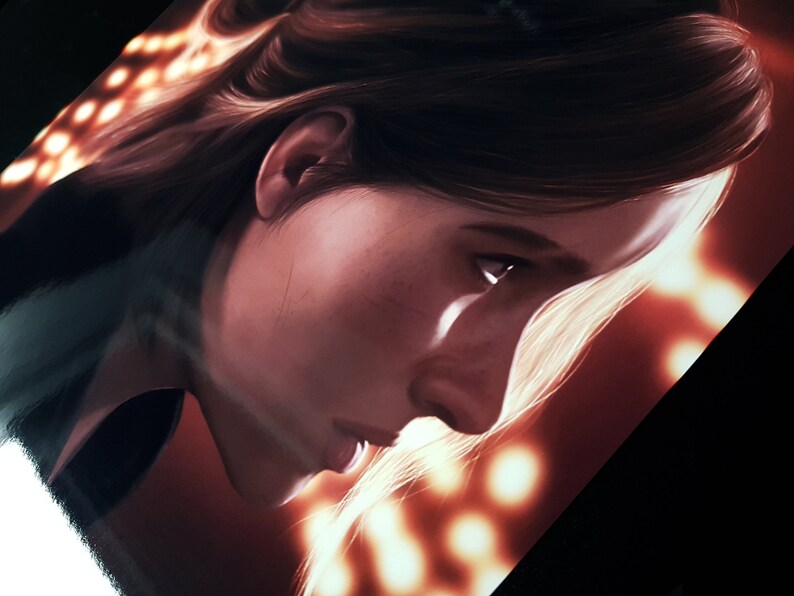 ELLIE WILLIAMS A4 13x18cm Drawing the Last of Us Part - Etsy Canada
