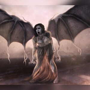 ALCINA DIMITRESCU | Mid Transformation | A3 | Drawing | Digital Art ...