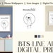 Bts Digital Print - Rm Mono - Bts Rm - Rm Moonchild - Bts Print - Bts ...