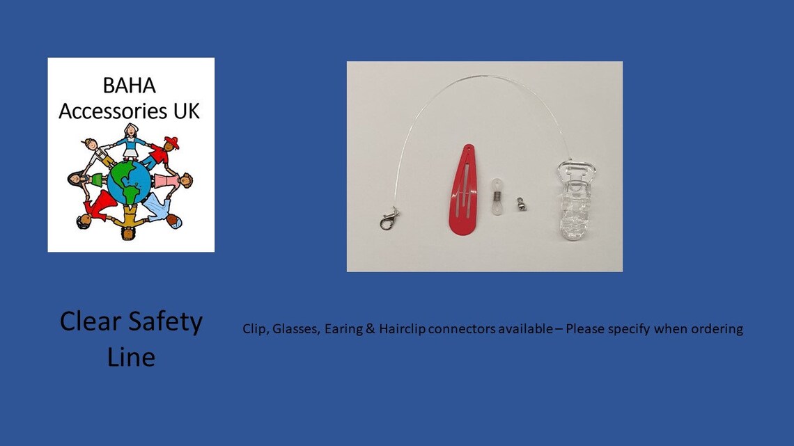 Clear BAHA Safety Line - Etsy