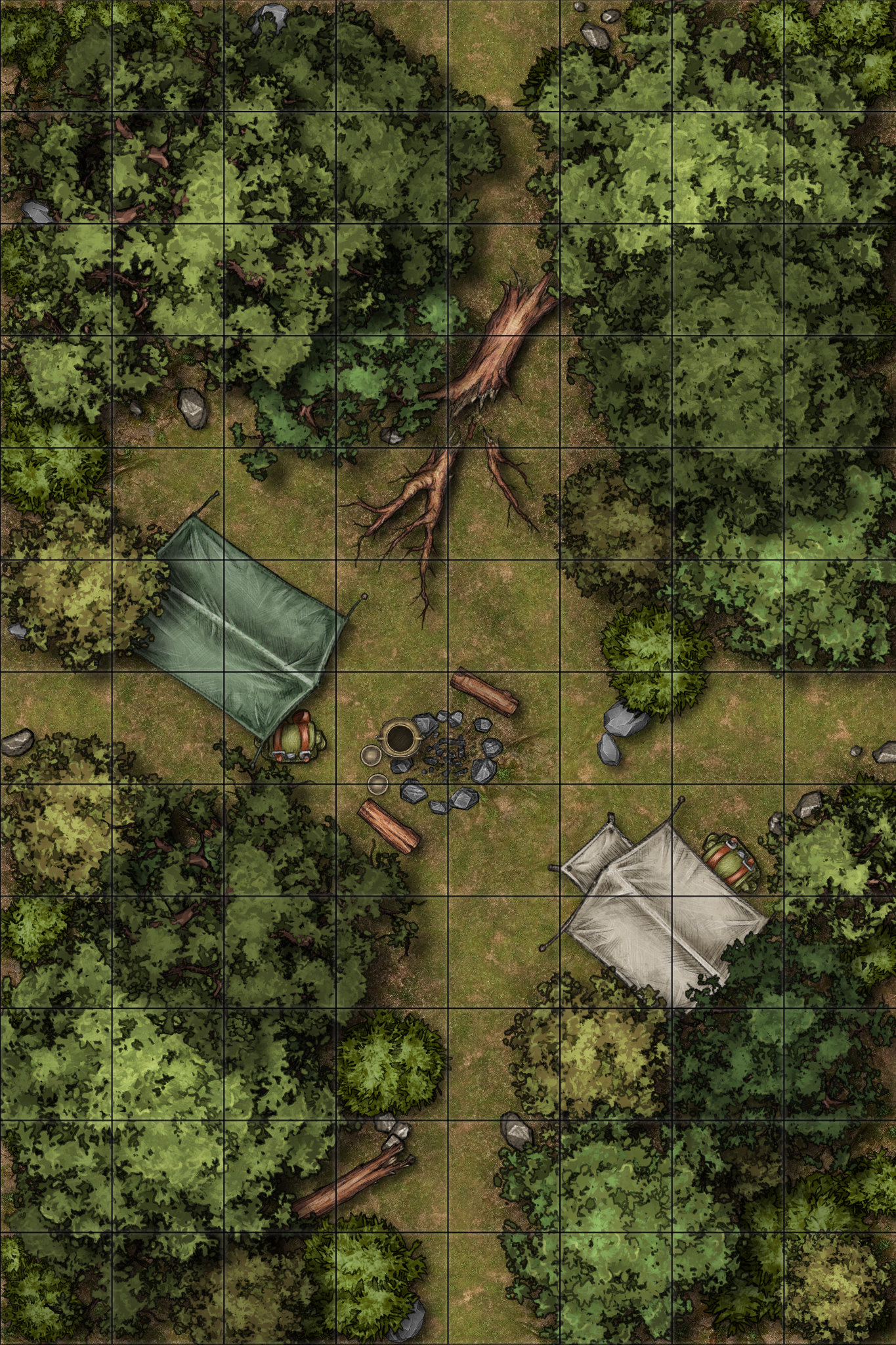 Digital Map Set Forest 32 Maps - Etsy