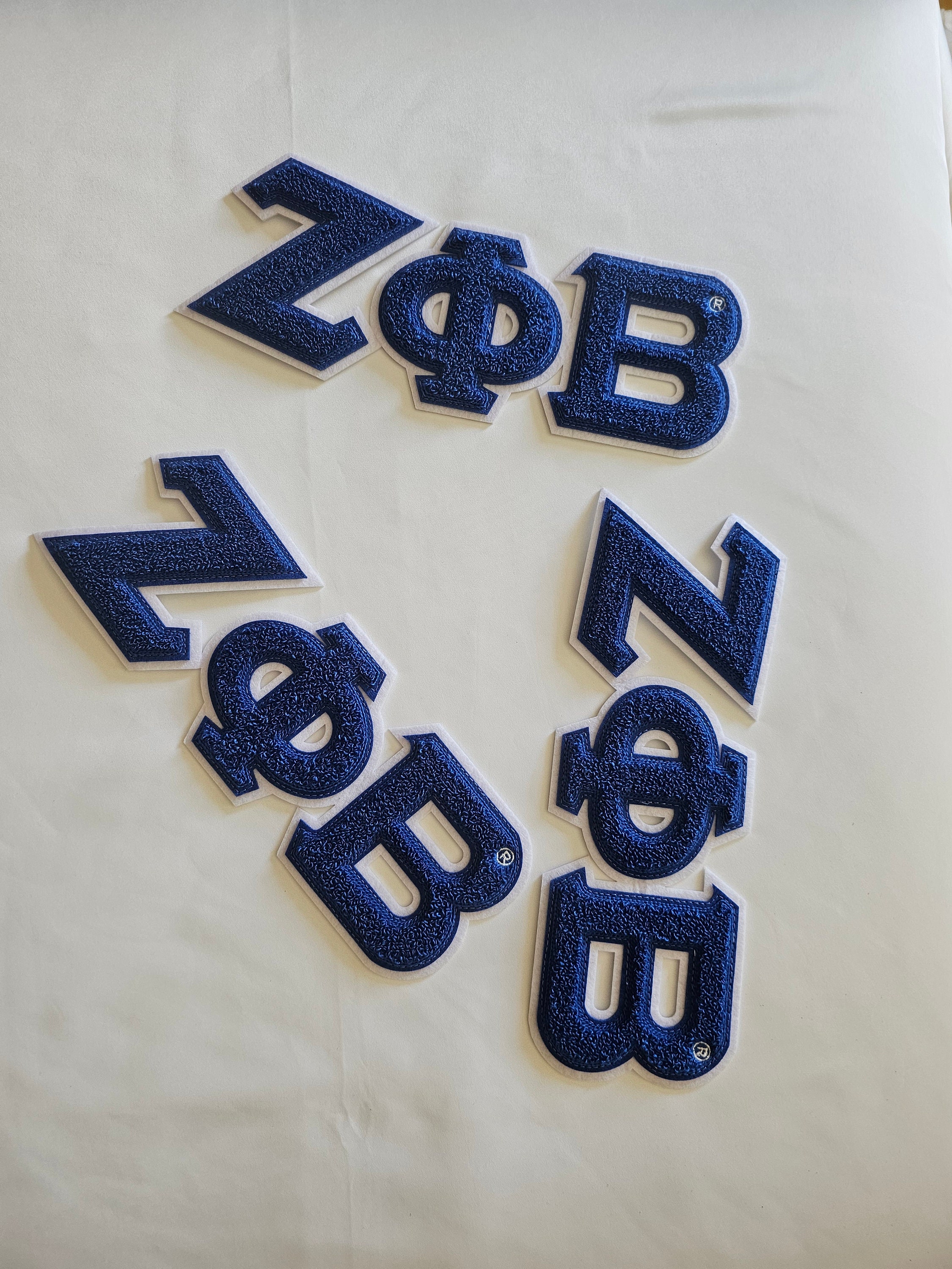 Zeta Phi Beta Sorority Chenille Patches. - Etsy