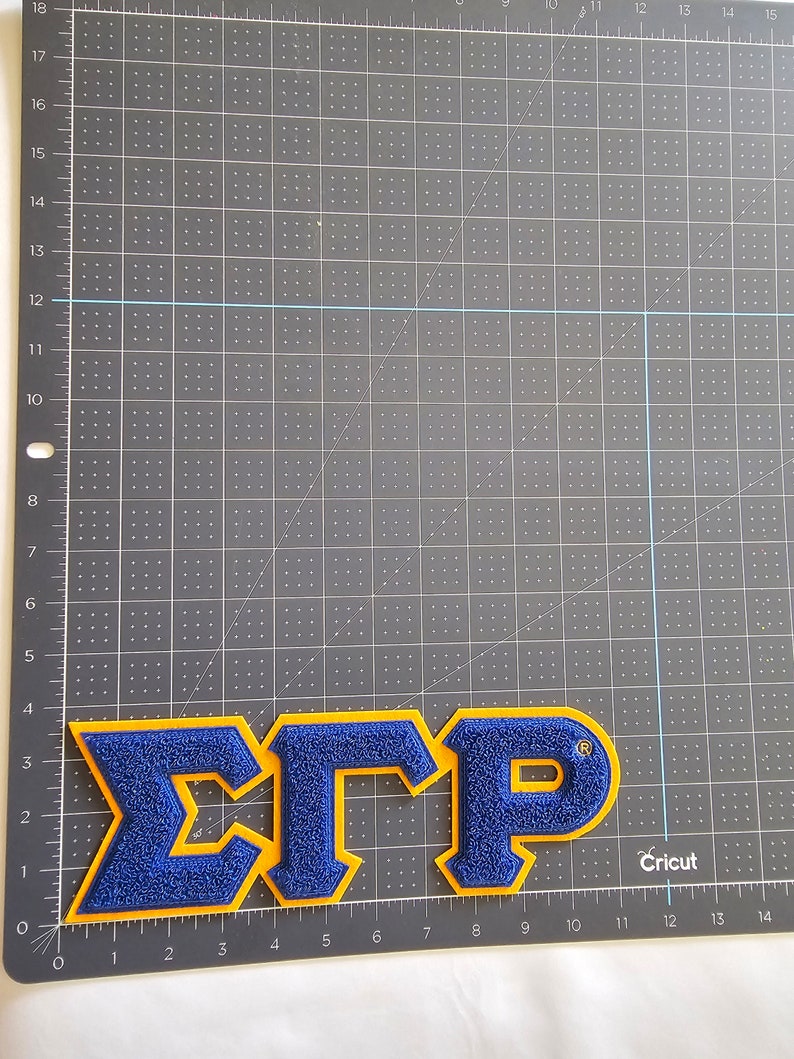 Sigma Gamma Rho Embroidered Chenille Iron On/sew on Patch. - Etsy