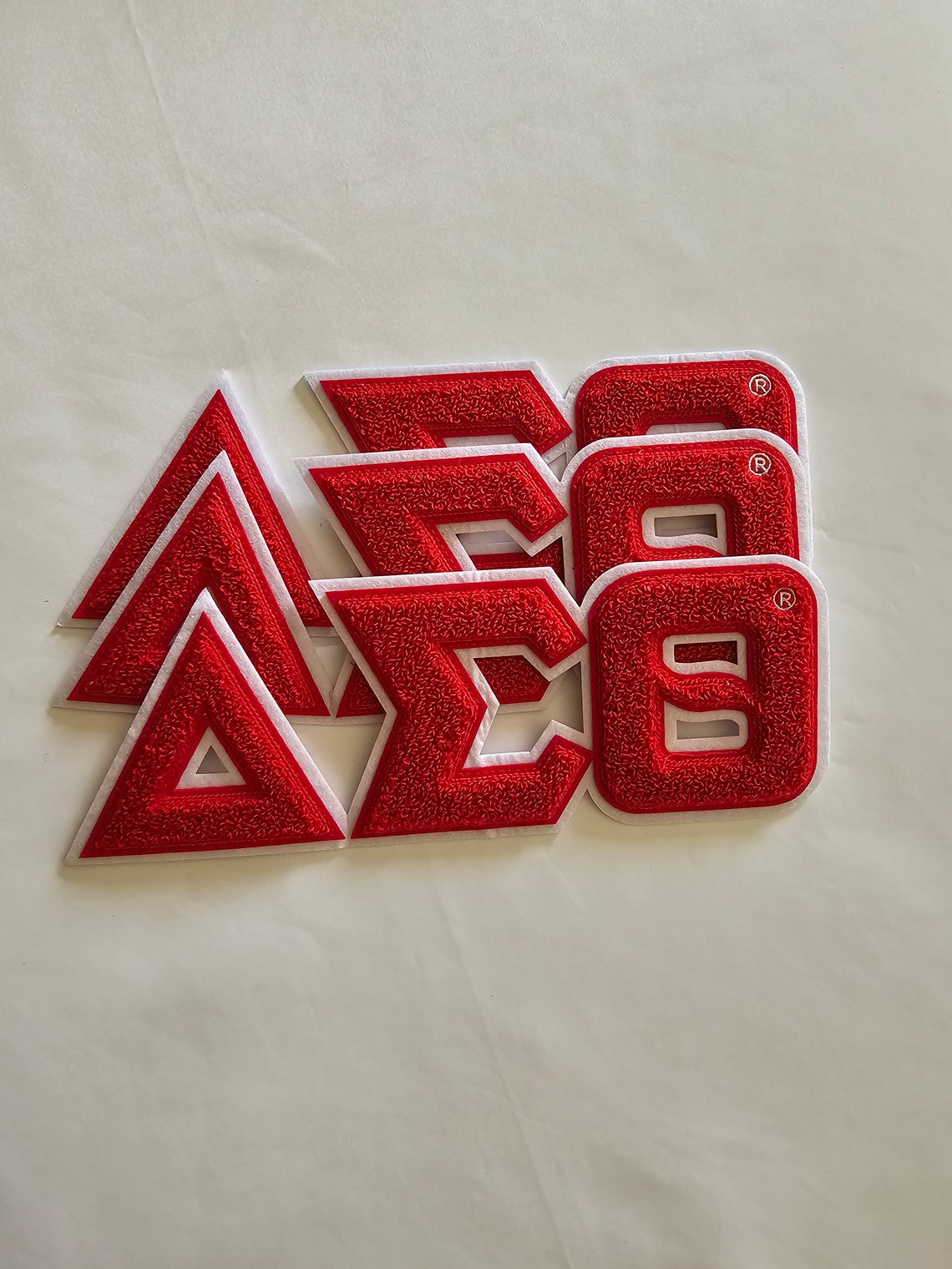 Delta Sigma Theta Chenille Patch Iron On/sew On - Etsy