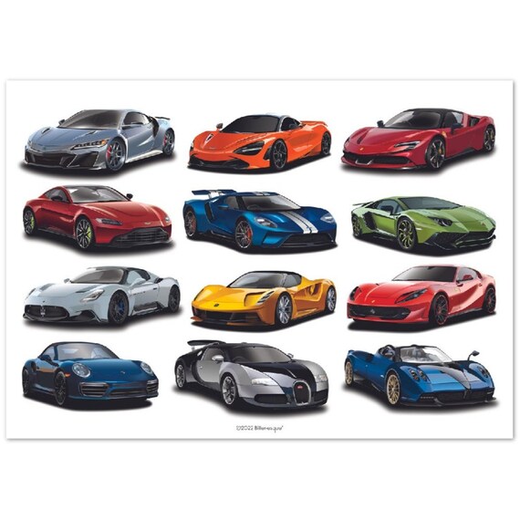 Custom Painted Supercars