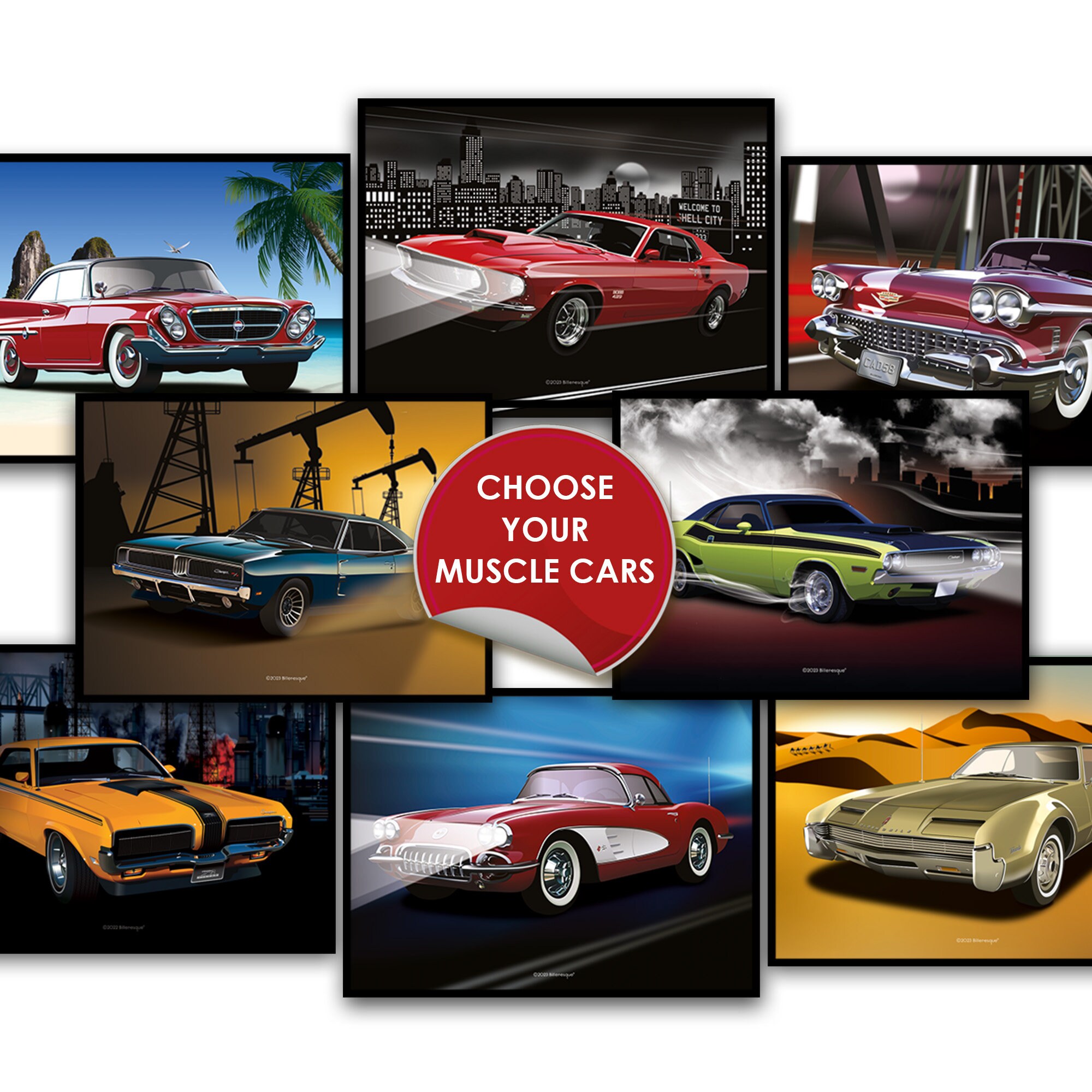 Classic American Muscle Cars Mustang