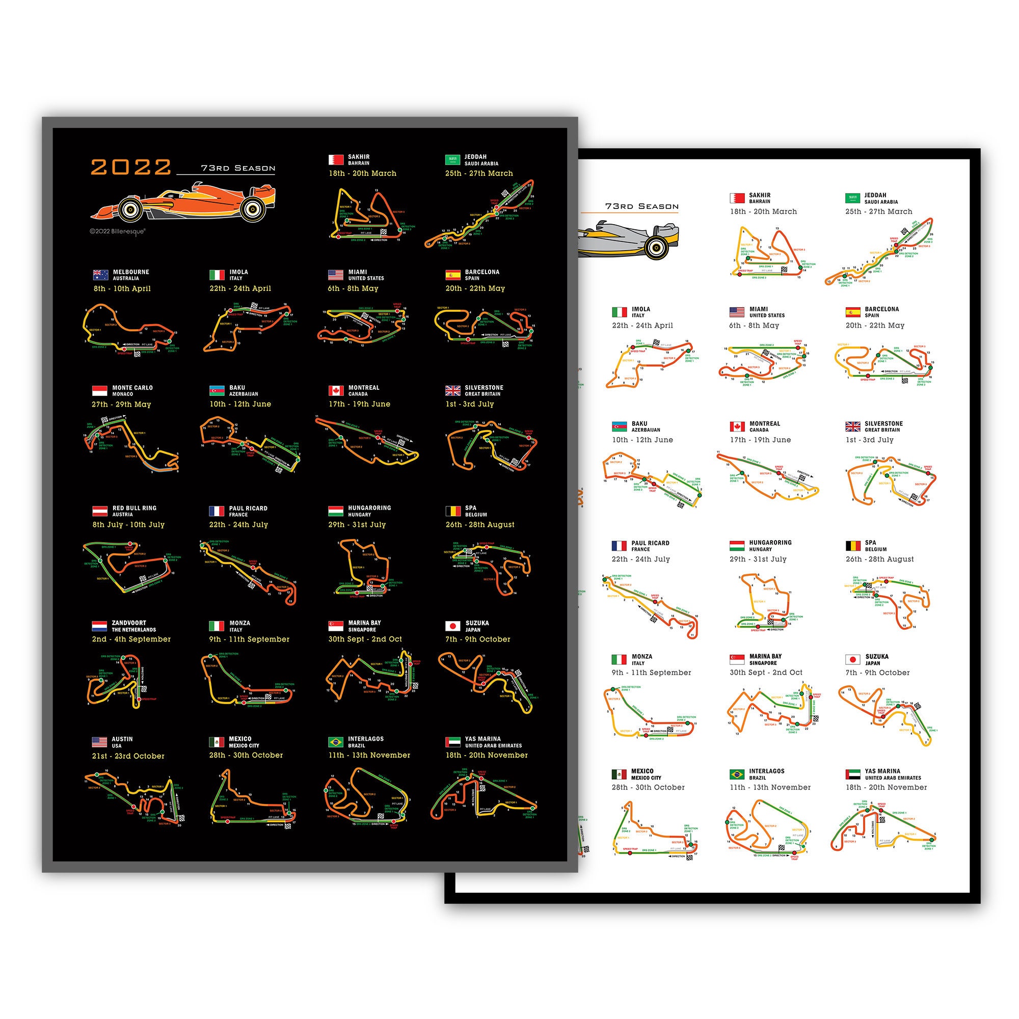 F1 2022 Calendar