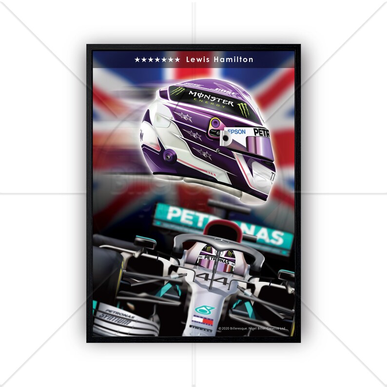 Lewis Hamilton Impact Formula 1 World Champion 2020 Poster - Etsy