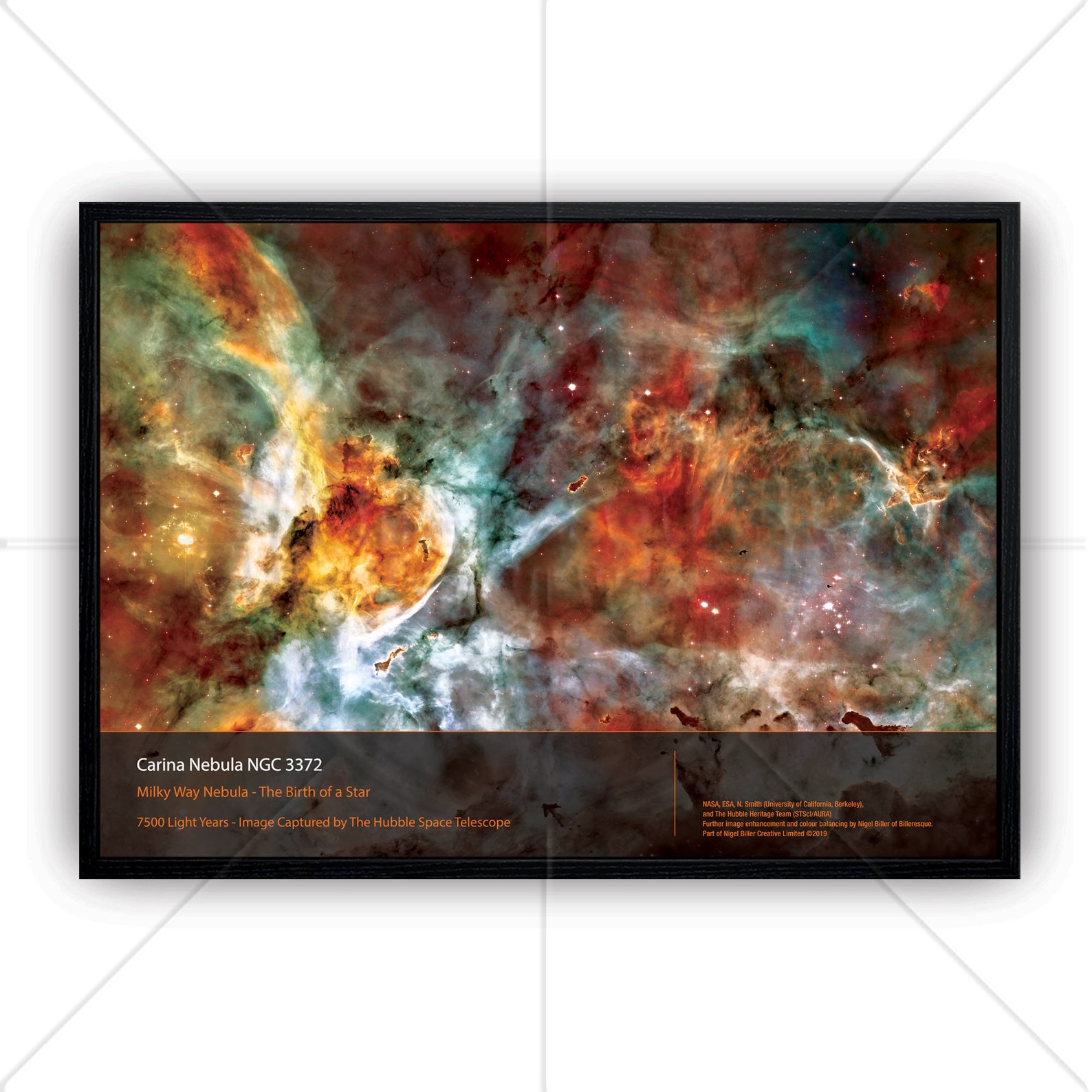 Hubble Telescope Official NASA Prints Space Solar System Wall - Etsy