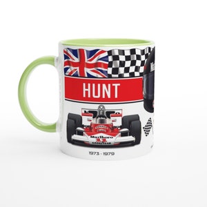 Classic World Champion James Hunt's Car & Helmet Formula 1 Mug - Etsy