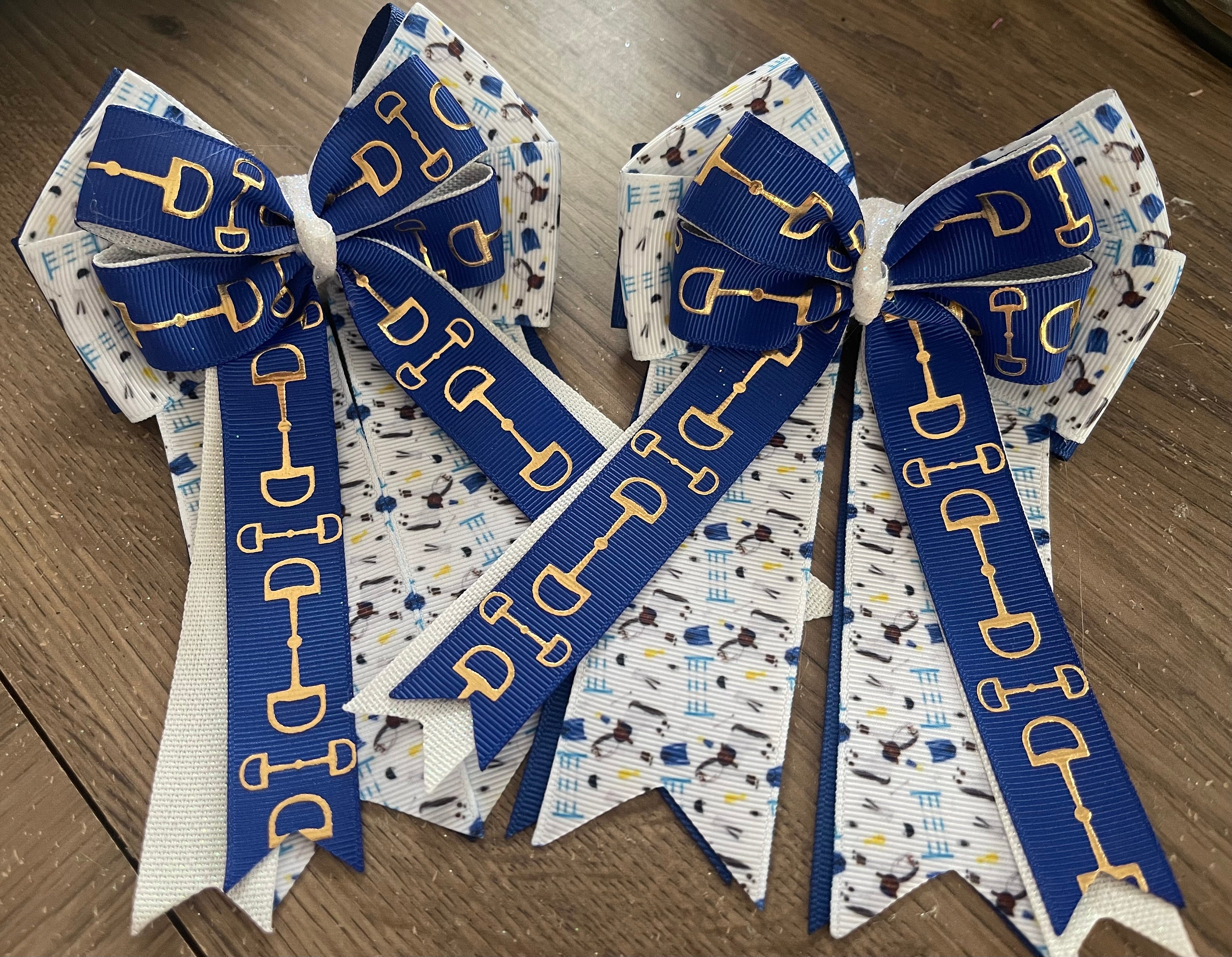 New Equestrian Show Bows - Etsy