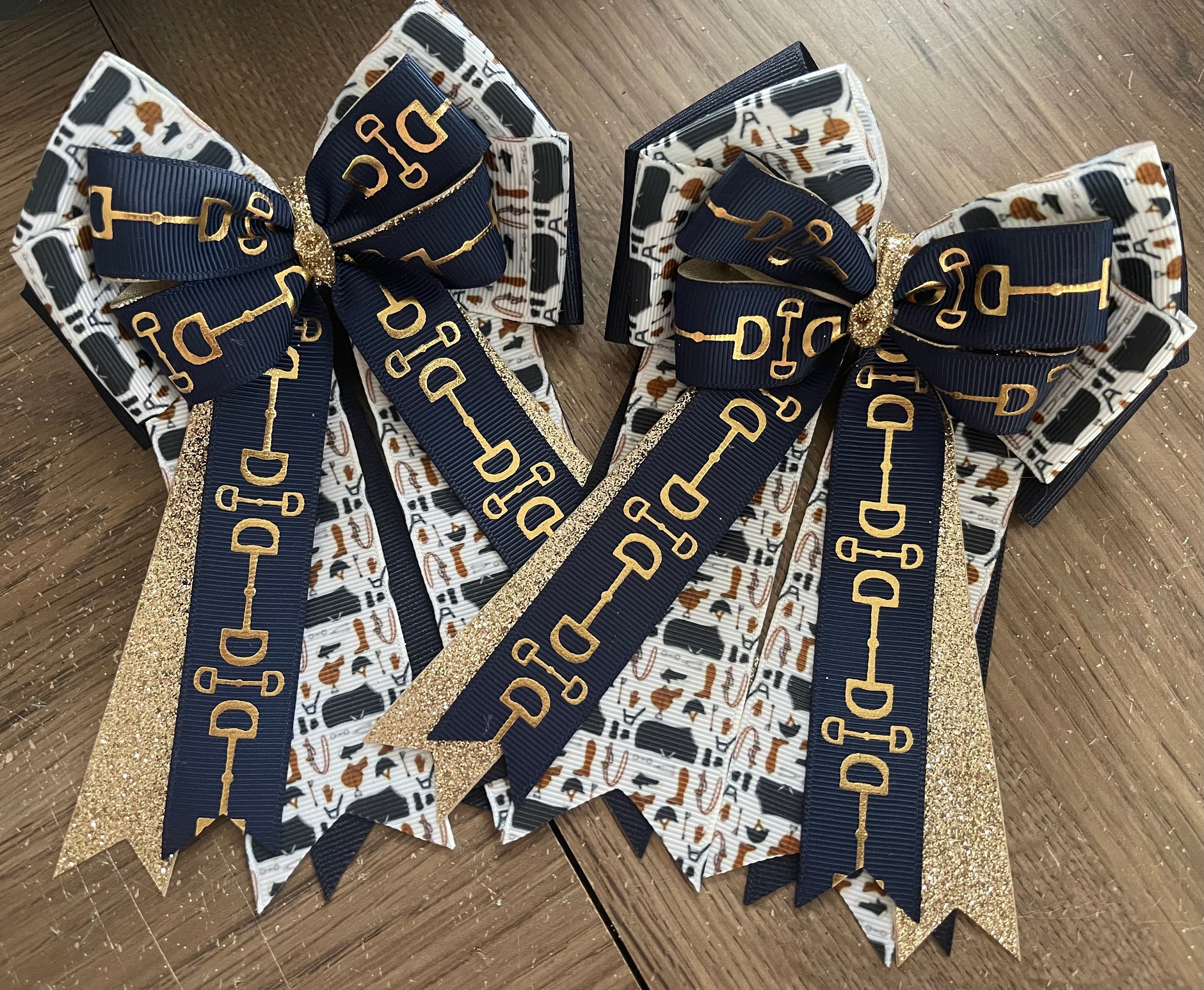 New Equestrian Show Bows - Etsy