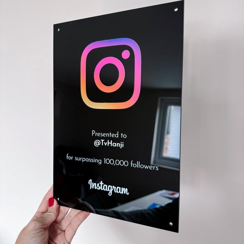 Youtube Plaque - Etsy