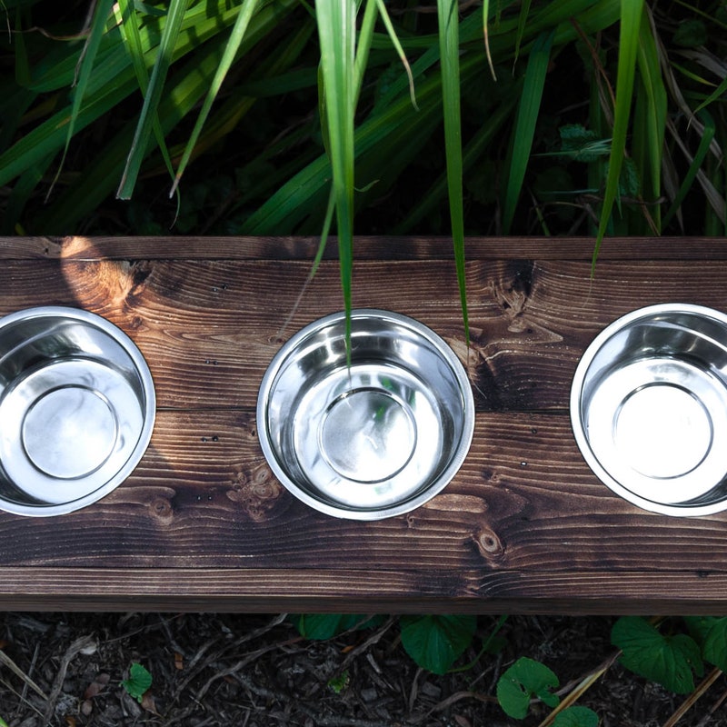 Rustic Dog Bowl - Etsy