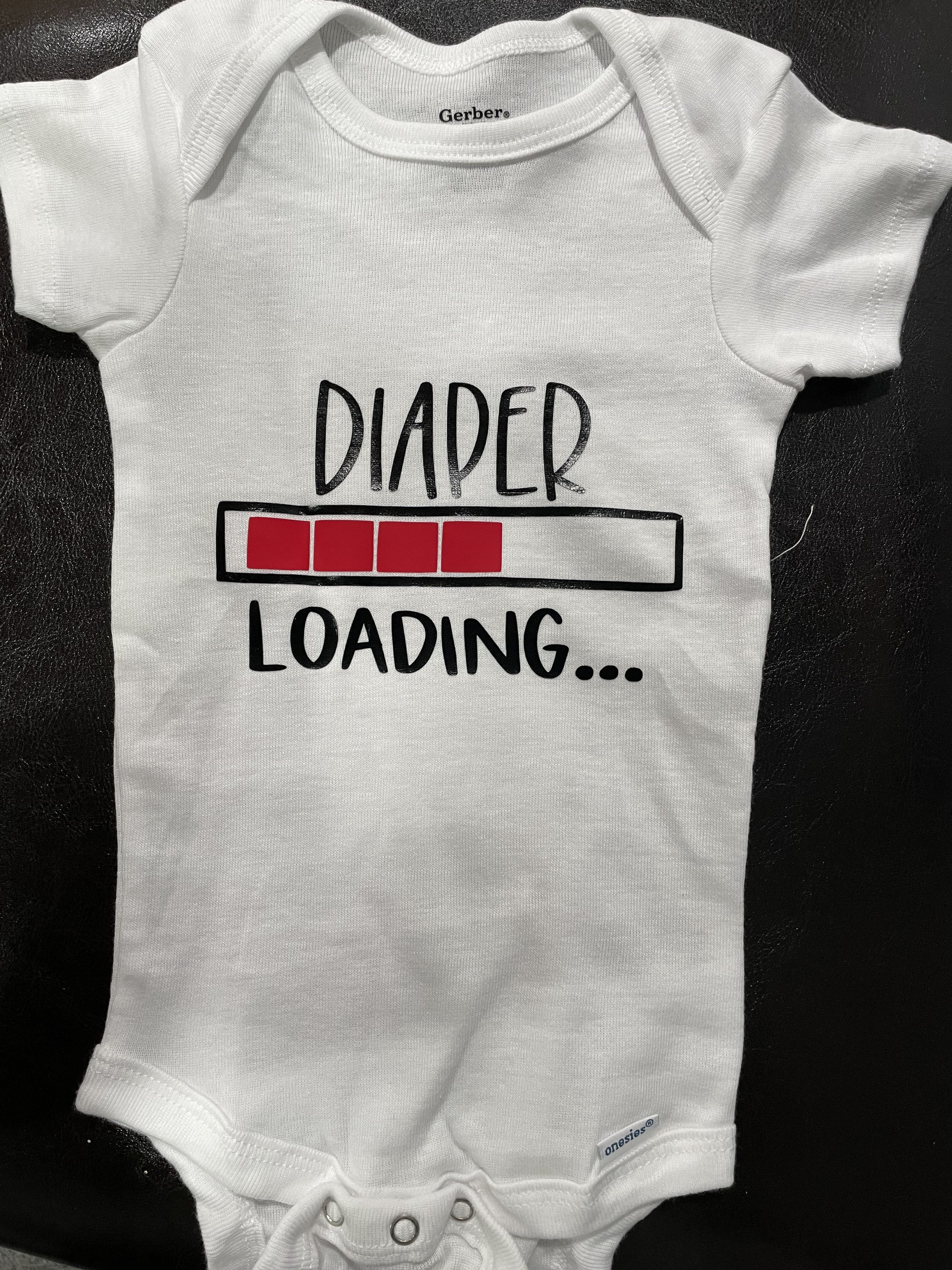 Diaper Loading Baby SVG PNG Digital Download Onesie Toddler Child Baby ...