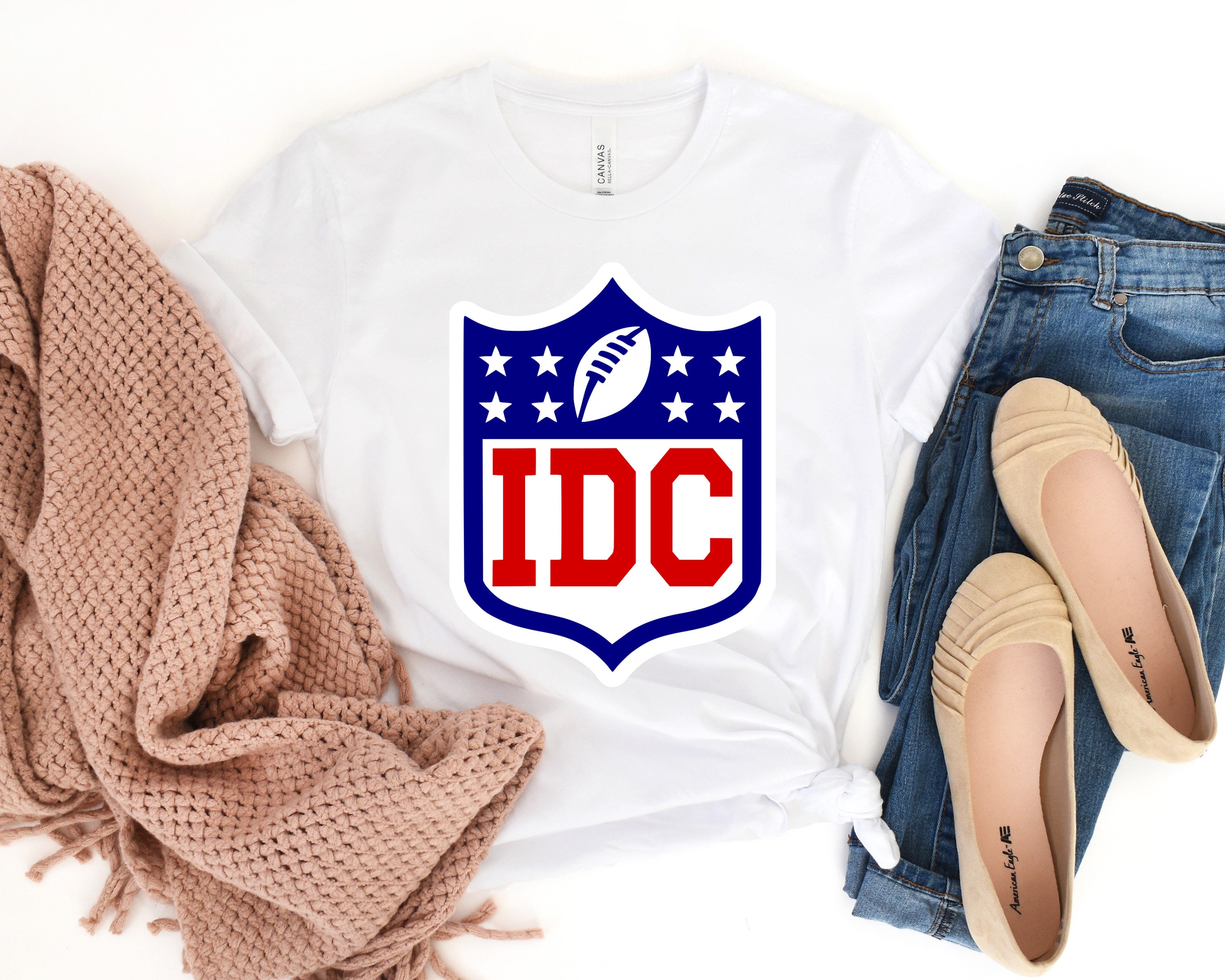 IDC Football Fans T-shirt Super Bowl Shirt Game Day Sundays Are for ...