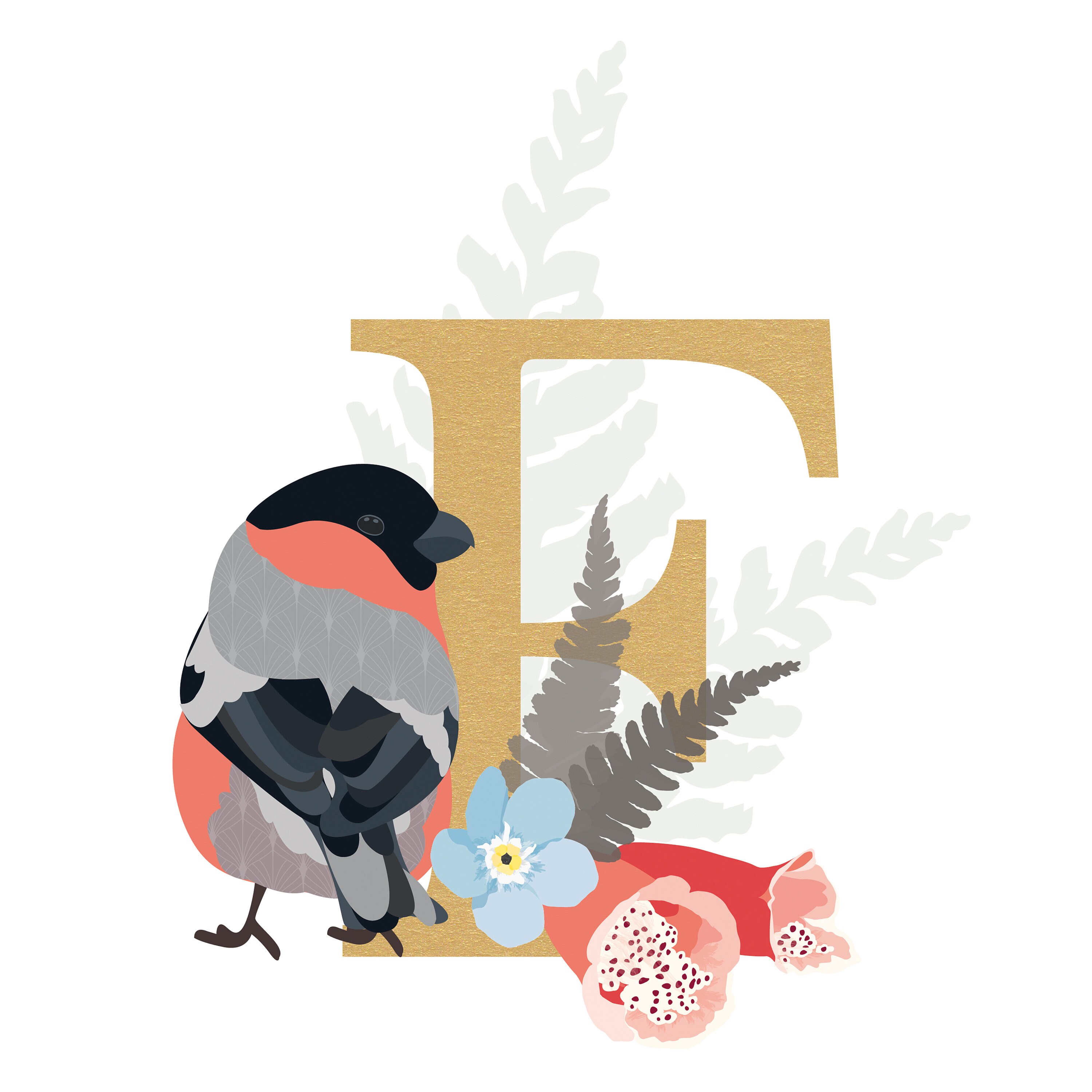 Finch, British Wildlife Art Print - Etsy