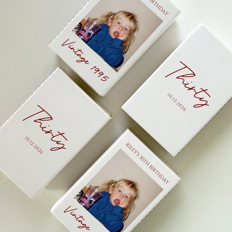 Favor Table Box - Etsy