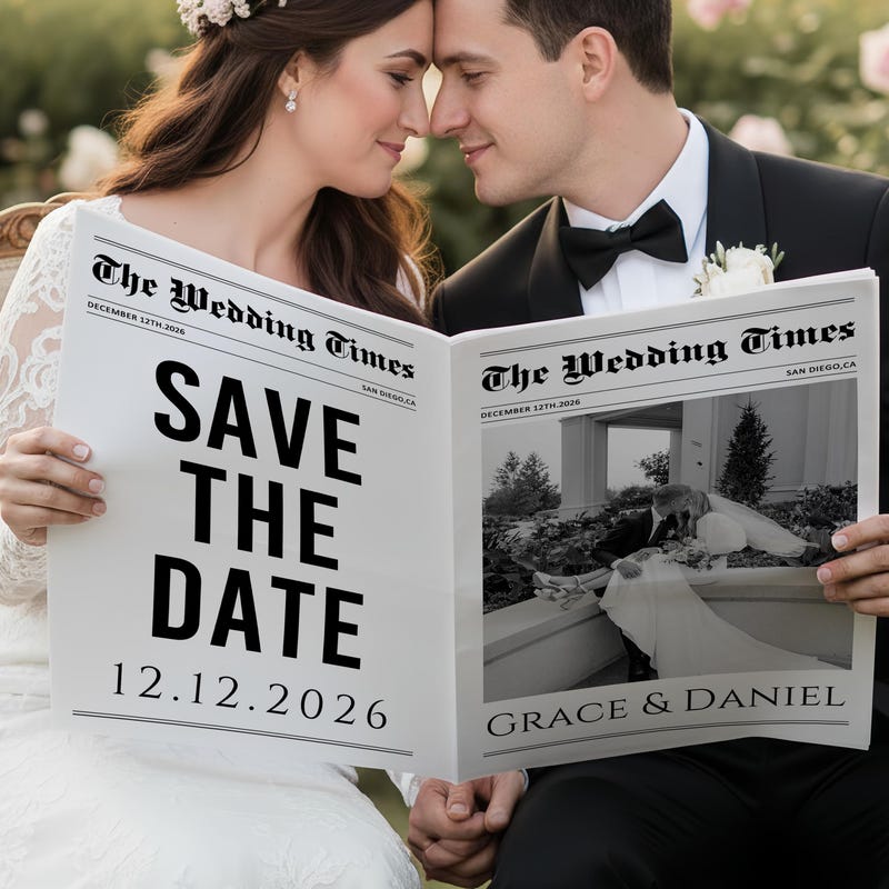 Save the Date Props - Etsy