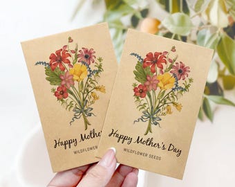 Bulk Mother's Day Church Gift, Mothering Sunday Gifts, Wildflower ...