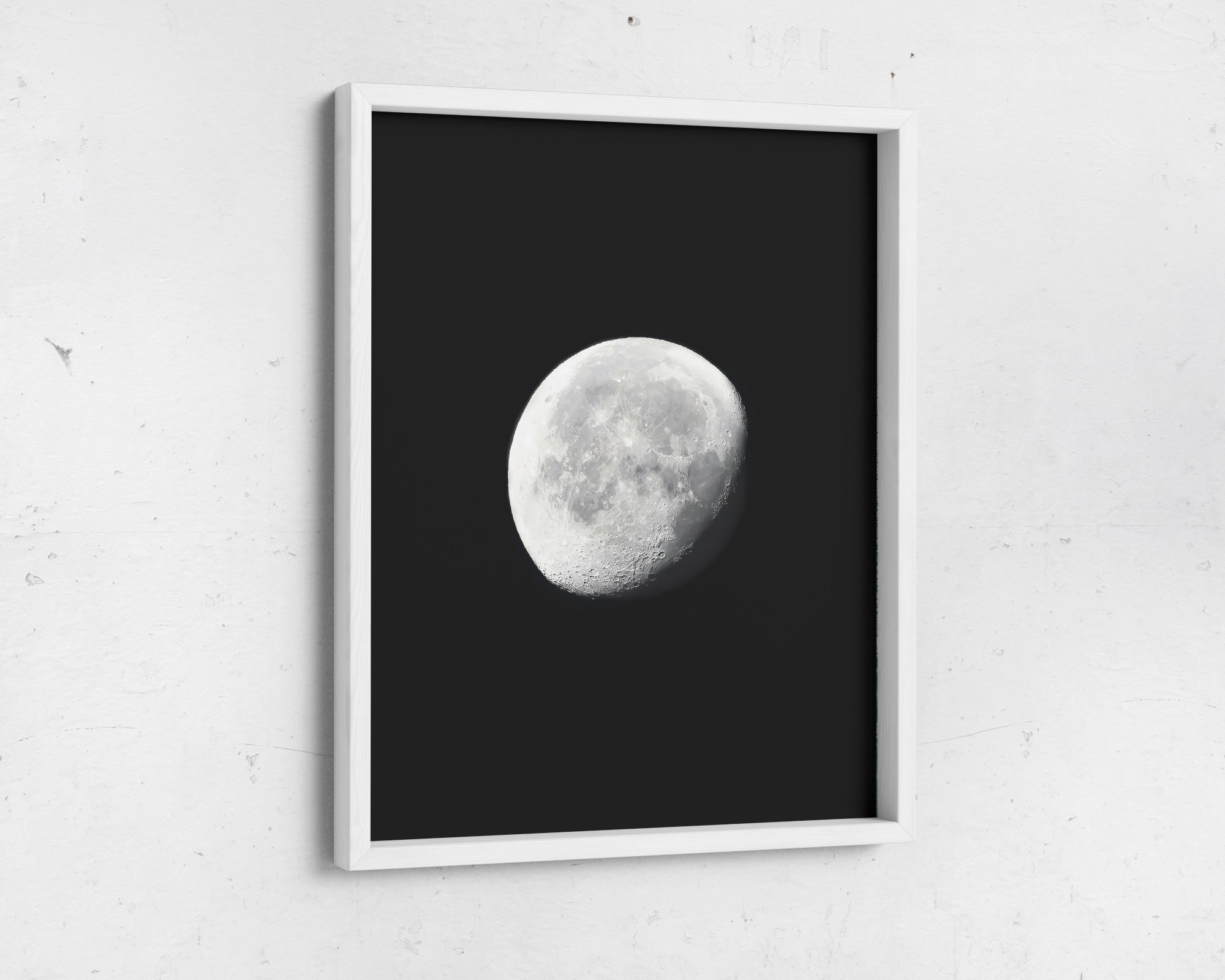 Moon Print Moon Poster Astronomy Poster Full Moon Art Moon | Etsy
