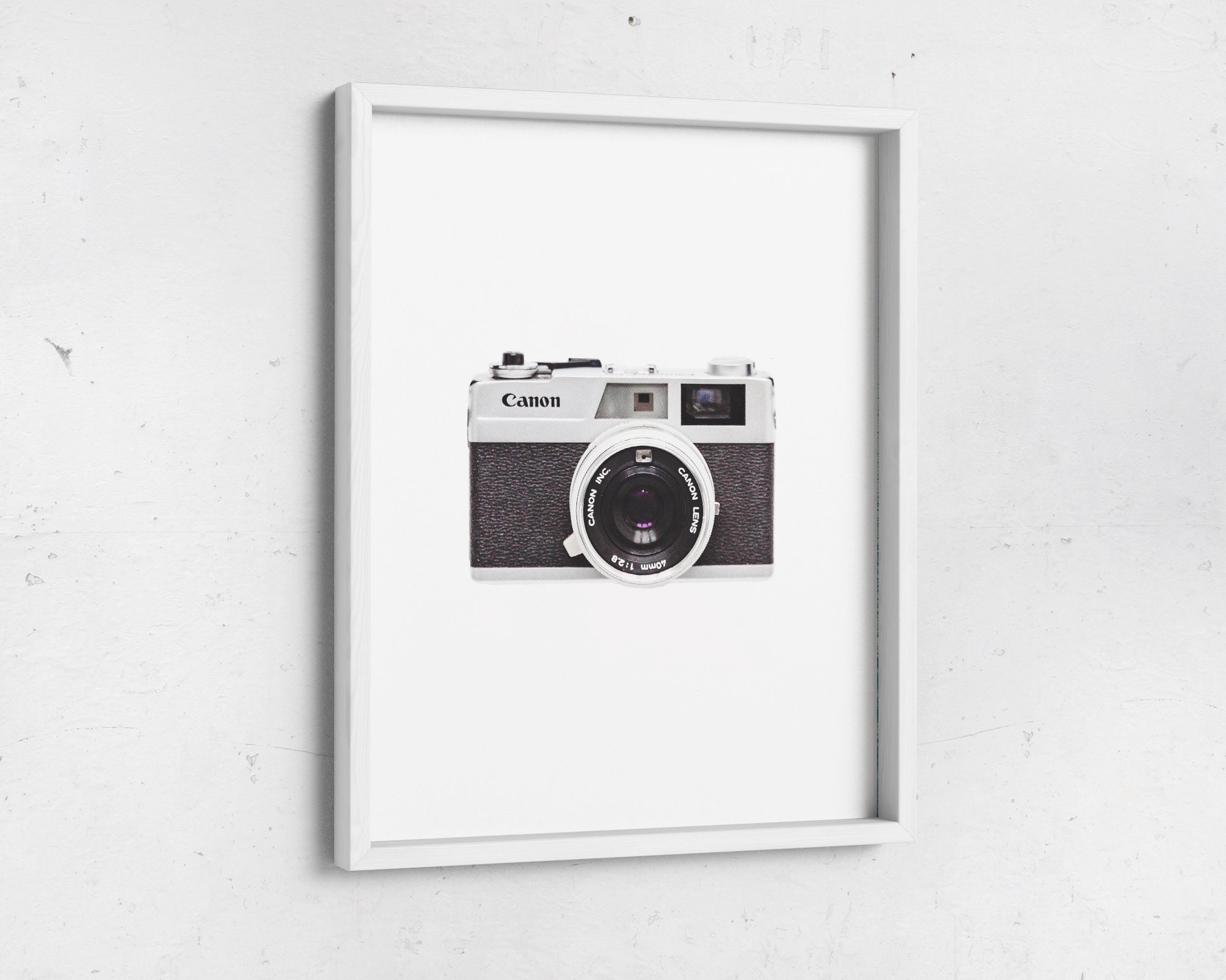 Vintage Camera Print Polaroid Poster Printable Camera Retro | Etsy