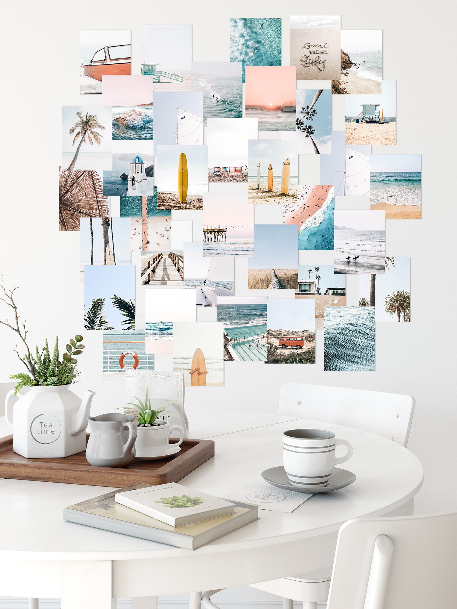 Set of 35 Prints Beach Collage Kit Printable Beach Kit - Etsy