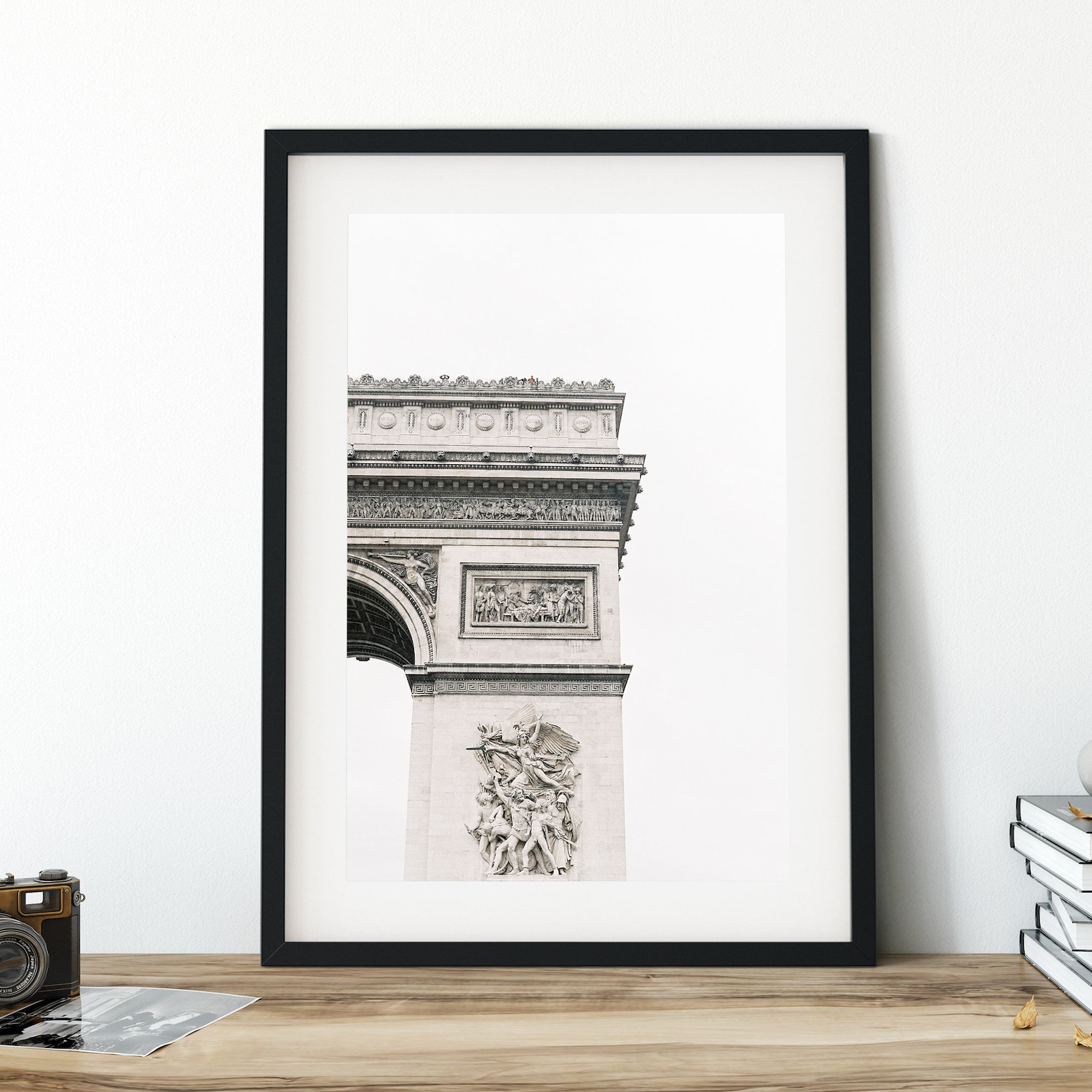 Arc de Triomphe Poster Affiche Paris Poster Architecture - Etsy France
