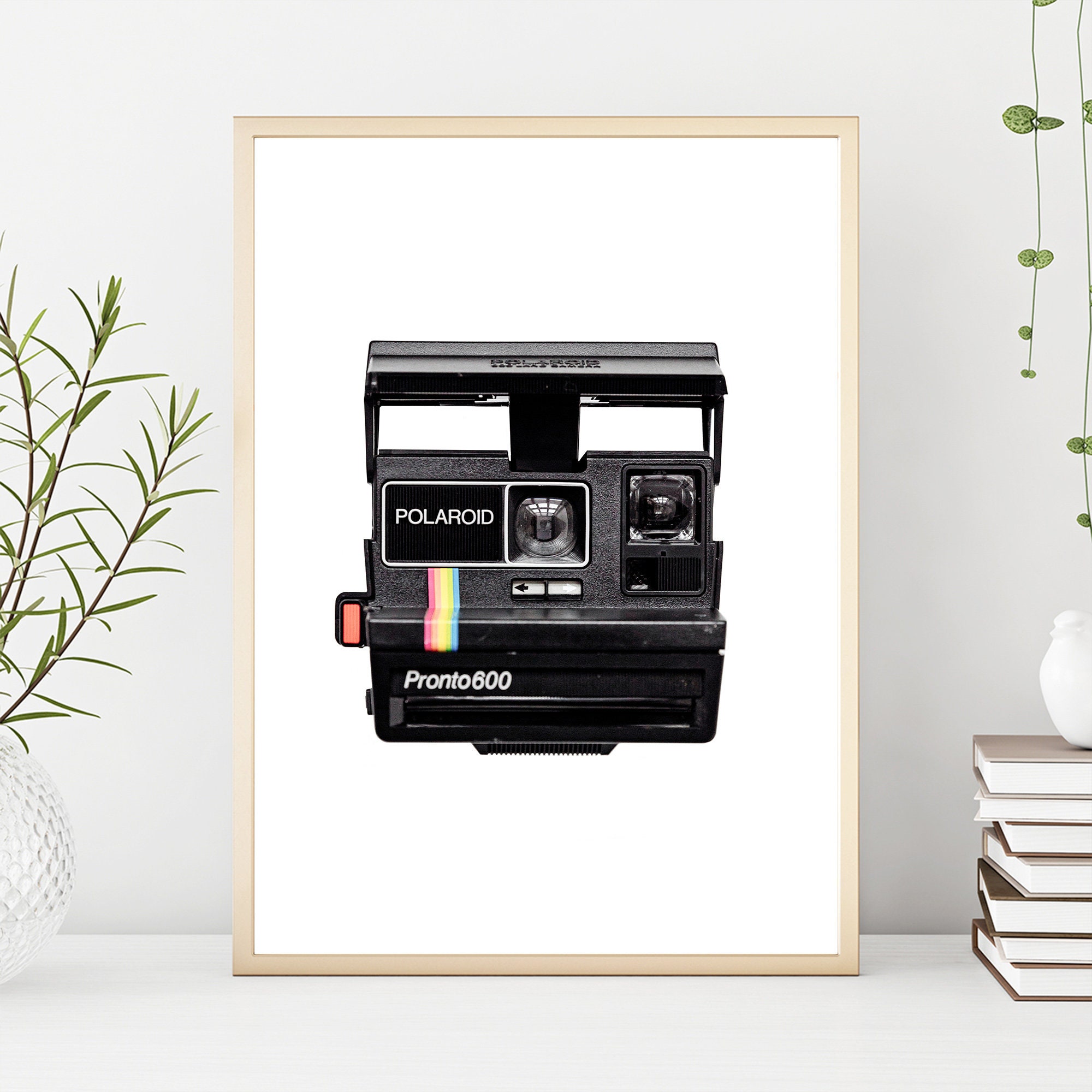 Vintage Camera Print Polaroid Poster Printable Camera Retro | Etsy
