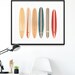 Surf Horizontal Art, Surfboard Wall Art, Surfboard Poster, California ...