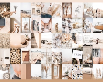 Photo Collage Kit Beige/neutral Aesthetic DIGITAL set of - Etsy Canada