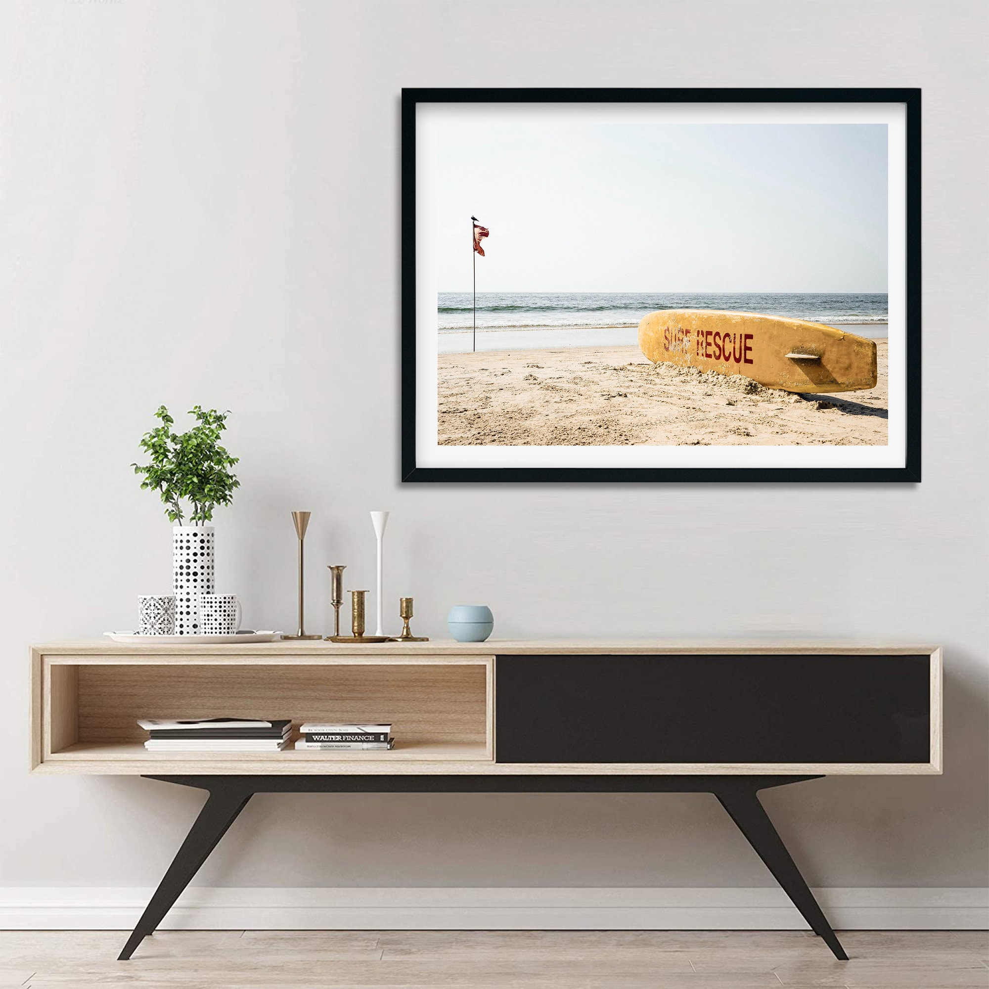 Lifeguard Print Lifeguard Poster Surf Print Art Surf Beach - Etsy UK