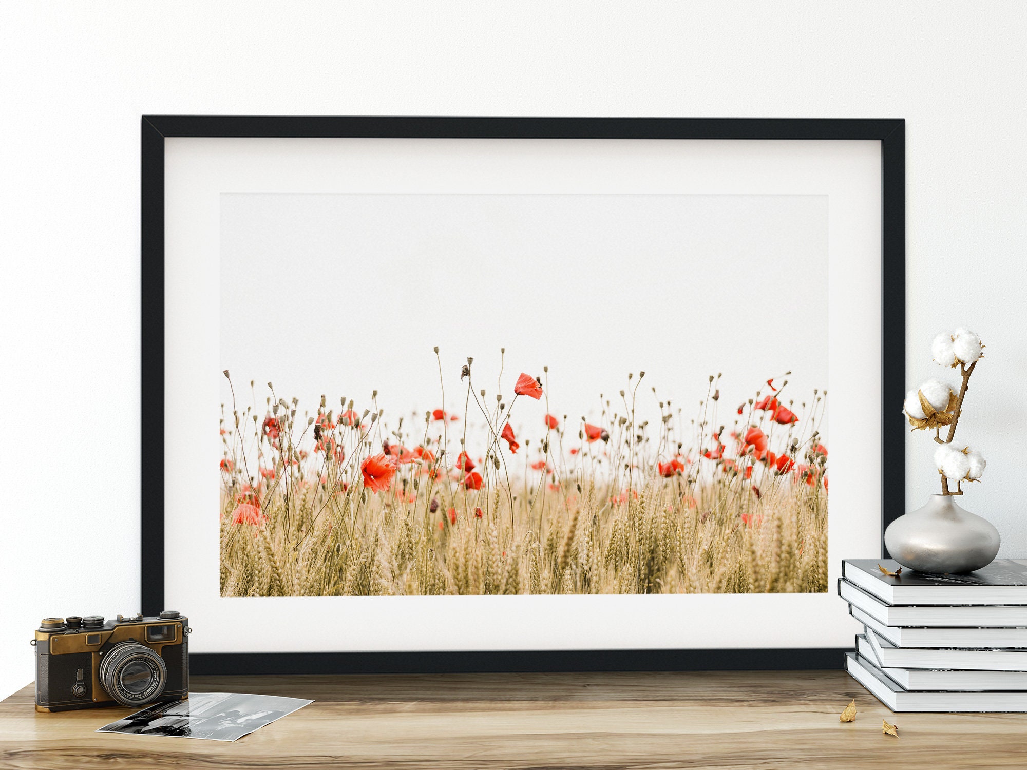 Poppies Print Poppies Field Print Printable Poppies - Etsy