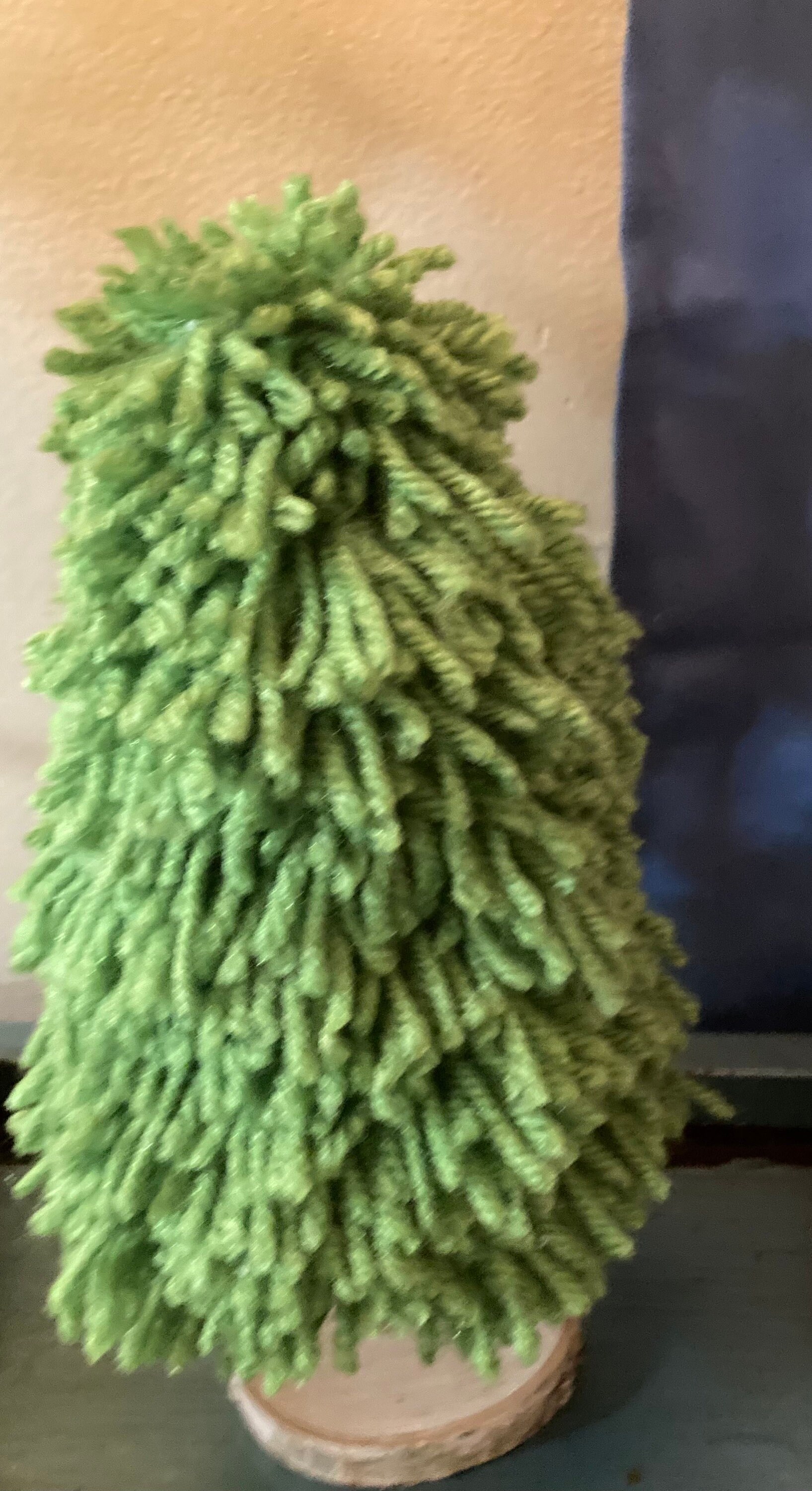 Shaggy Yarn Tree - Etsy