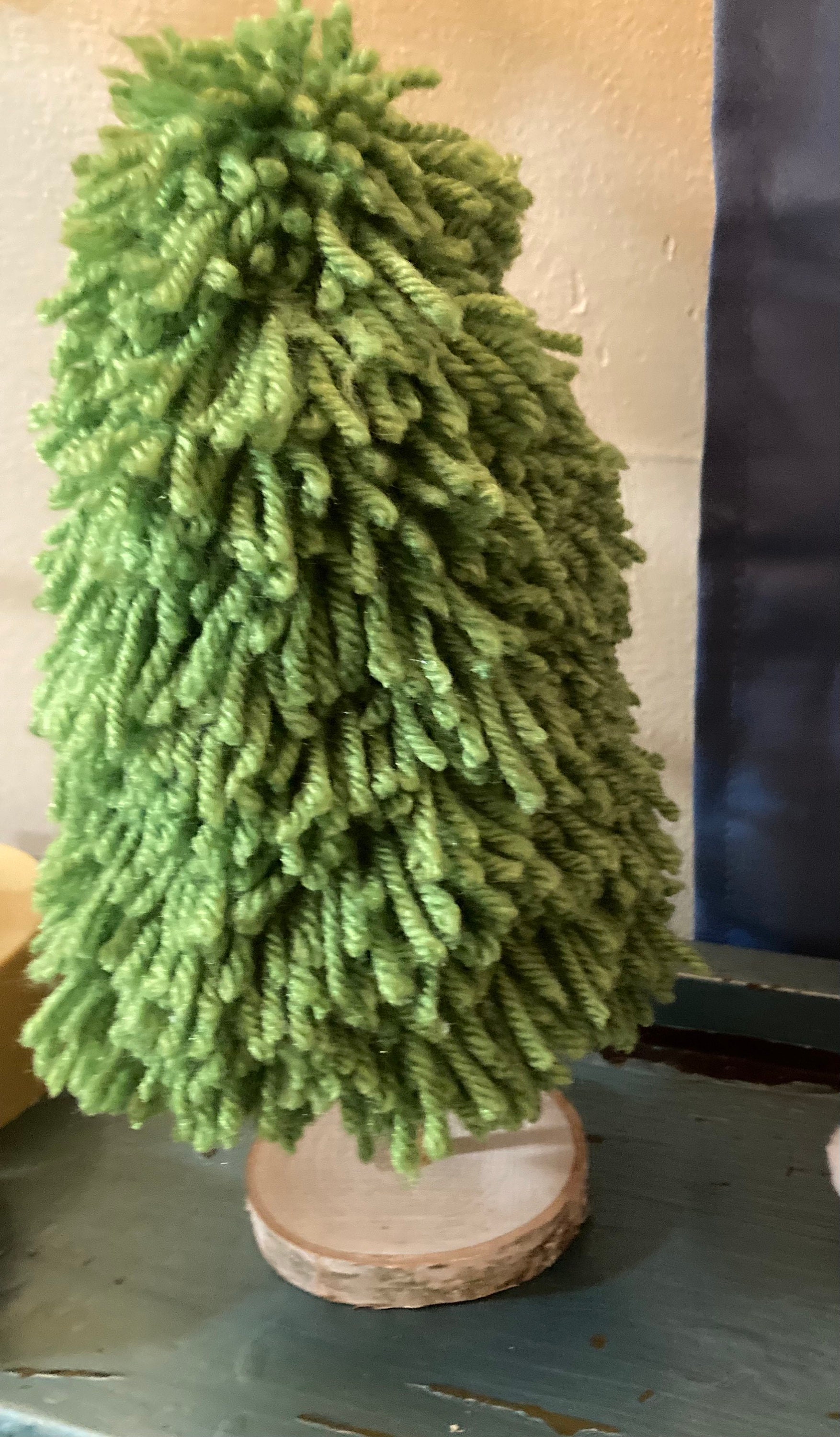 Shaggy Yarn Tree - Etsy
