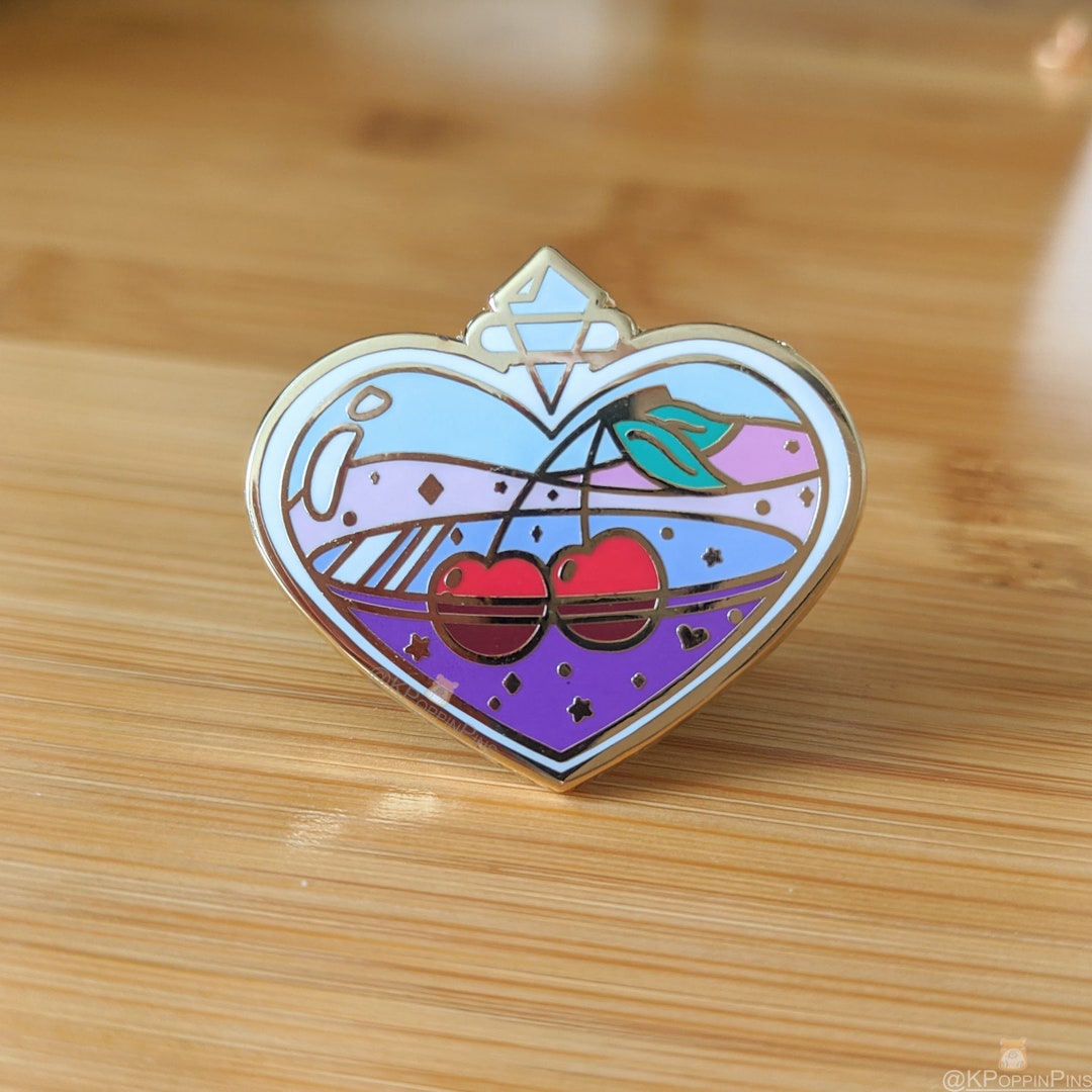 Choerry's Love Cherry Potion - Enamel Pin - Etsy