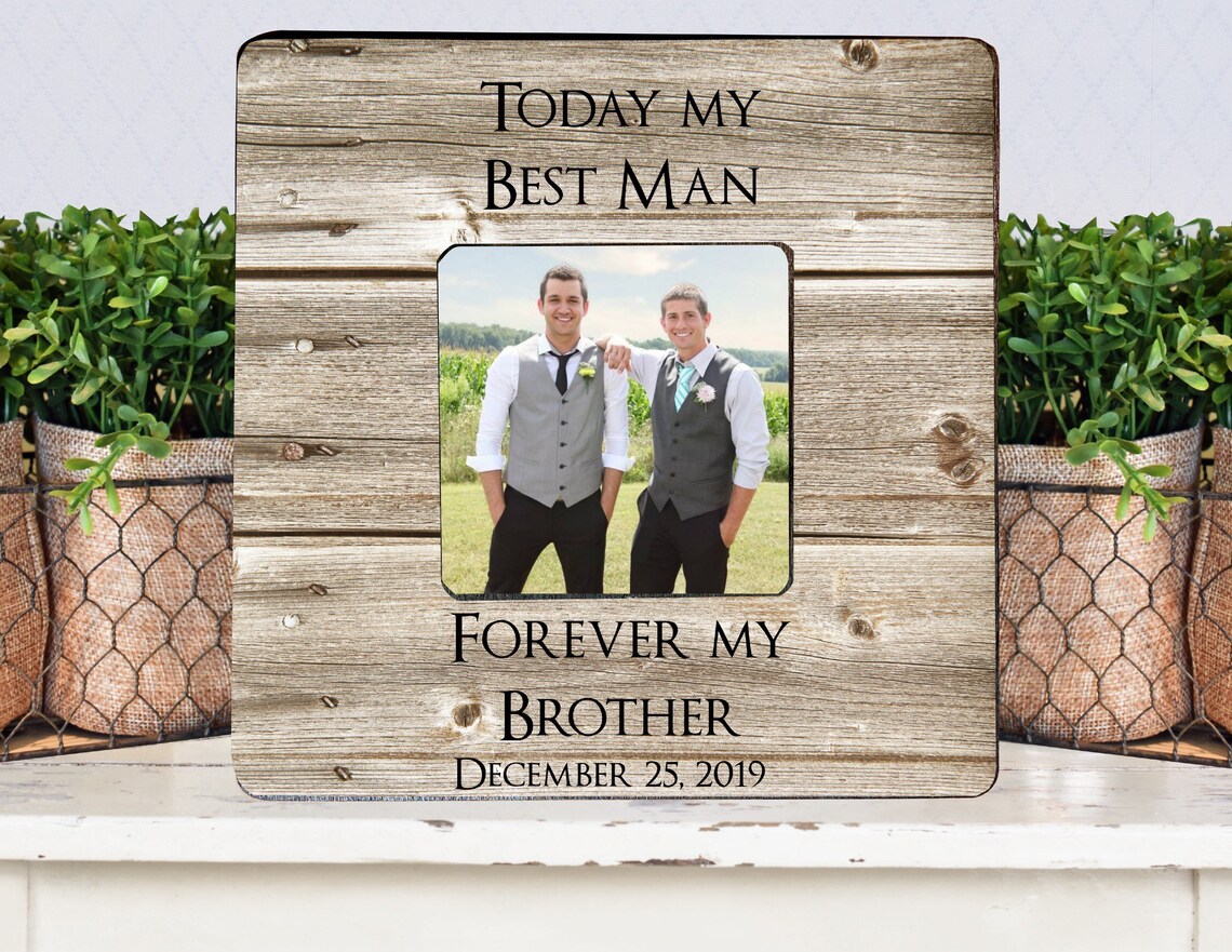 Best Man Gift Wedding Gift for Best Man Personalized Brother - Etsy