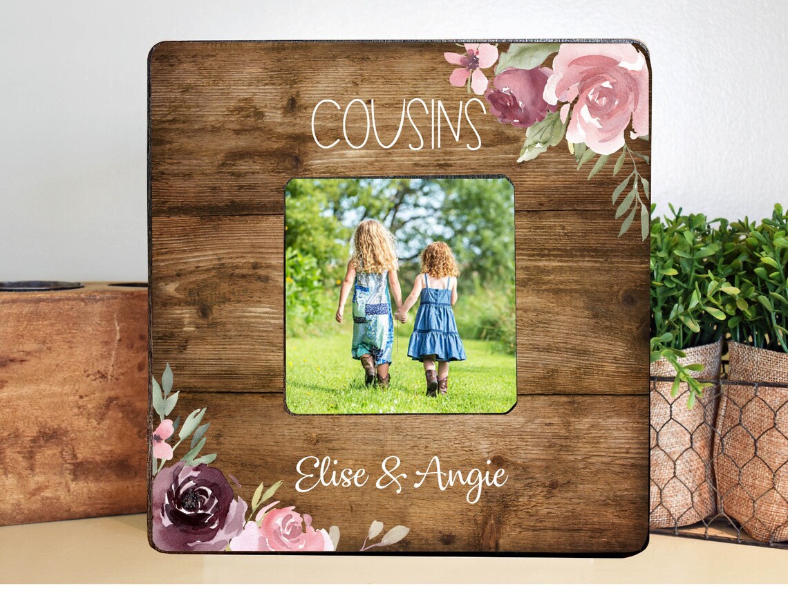 Cousin Gift Cousins Cousin Frame Personalized Cousin Gift - Etsy