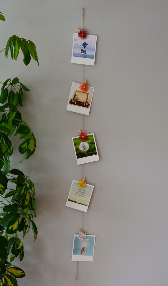 Photo Peg Hanger Flores Quilling Tonos Coloridos Set de | Etsy