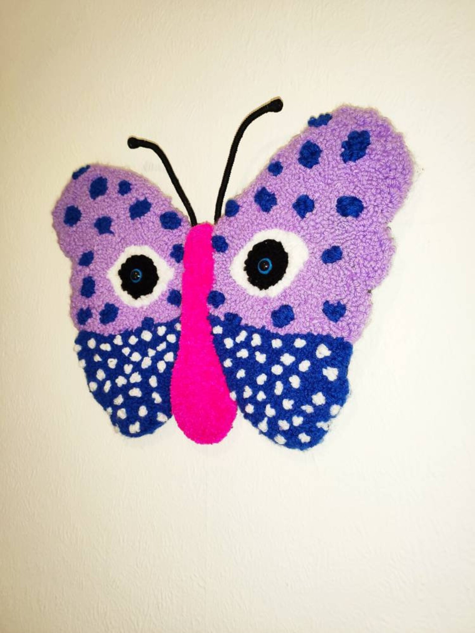 Handmade Butterfly, Punch Needle Butterfly Wall Decor - Etsy