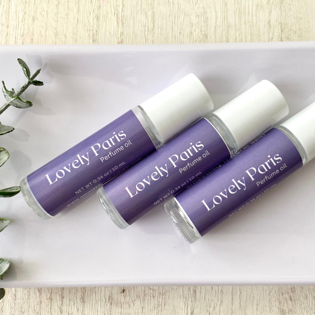 Lovely Paris Perfume Oil, Roll on Perfume Oil, Roll on Perfume, Roll on ...