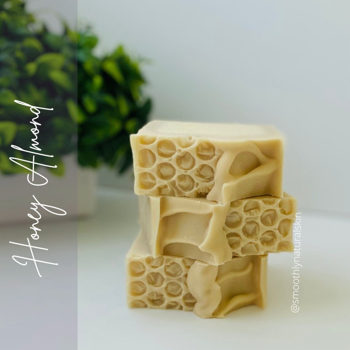 Honey Almond Soap Fragrance Soap Natural Vegan Soap Artisan - Etsy