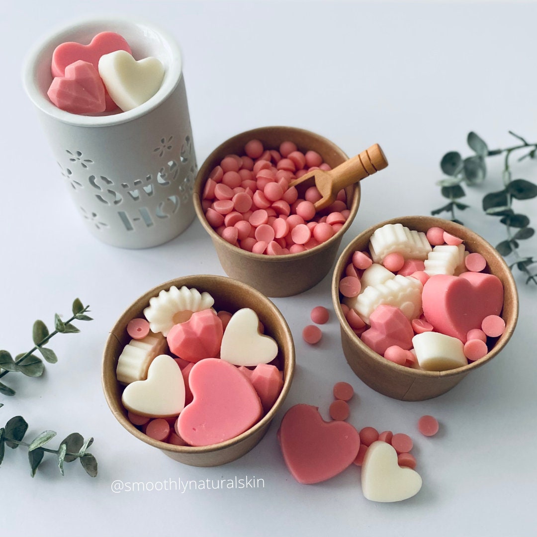 Heart Wax Melts, Soy Wax Melts, Scented Wax Tarts, Wax Melt Gift, Gift ...