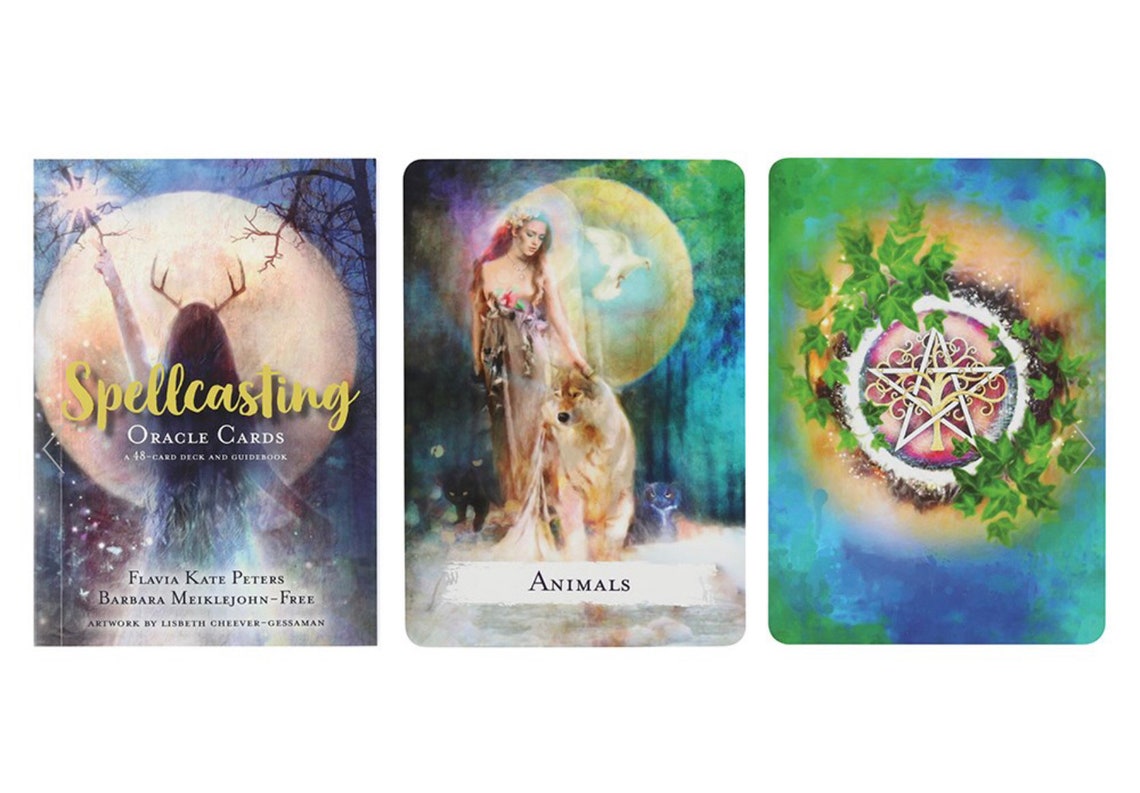 Spell casting oracle card deck | Etsy