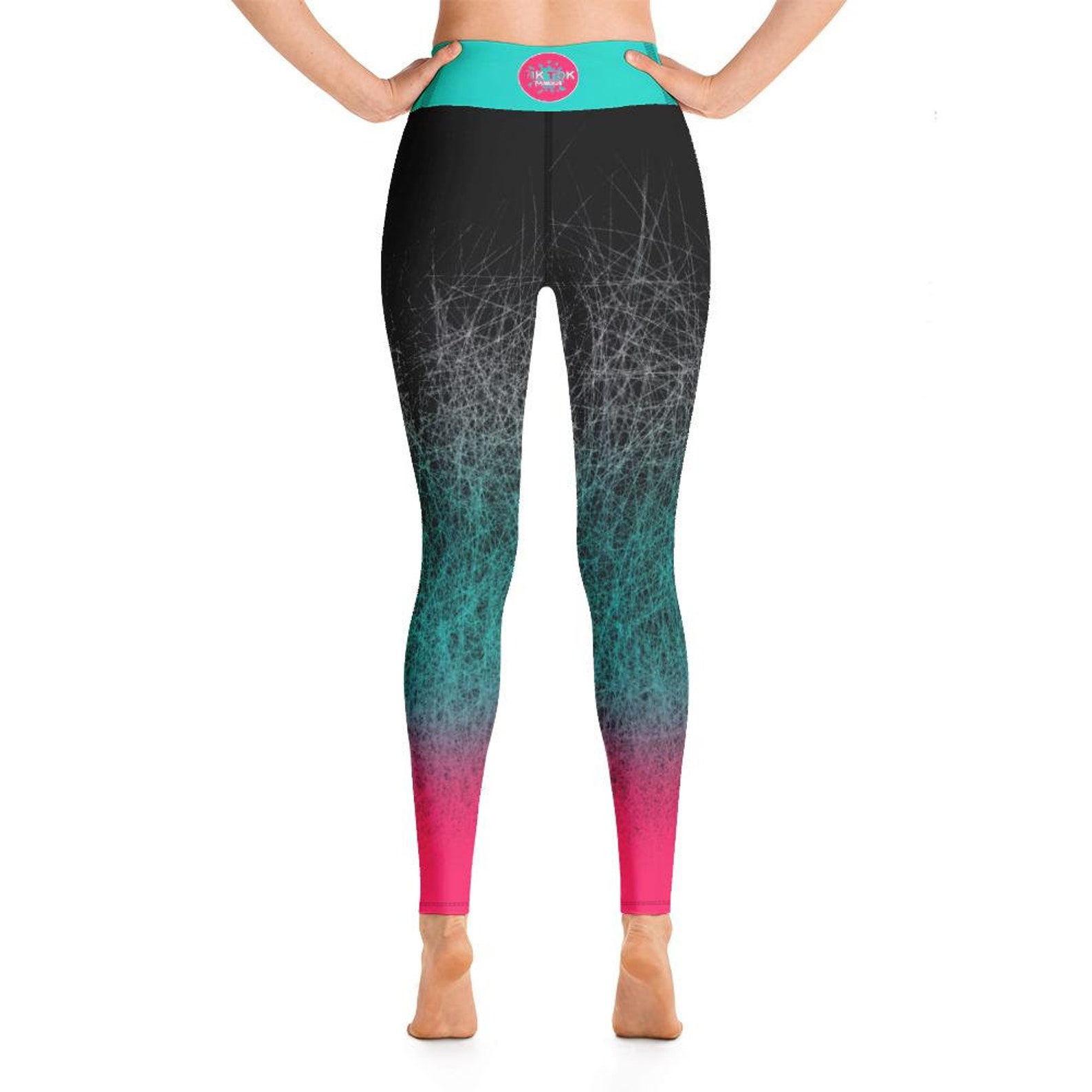 Tik Tok Leggings Tiktok Leggings Leggings Pantalones De Yoga Etsy